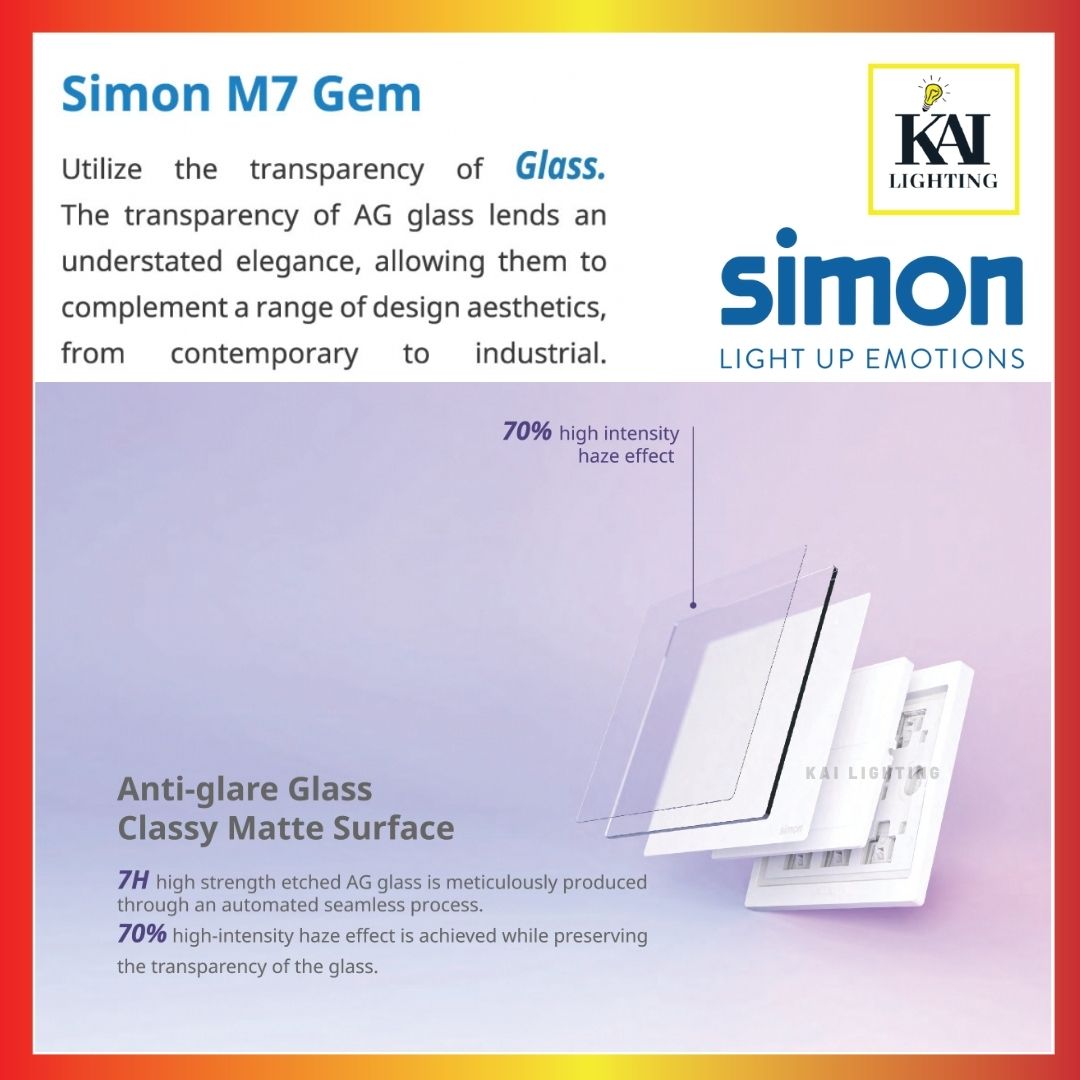 🔥 NEW 🔥SIMON [European Brand] M7 Series GEM White & Grey Switch ...