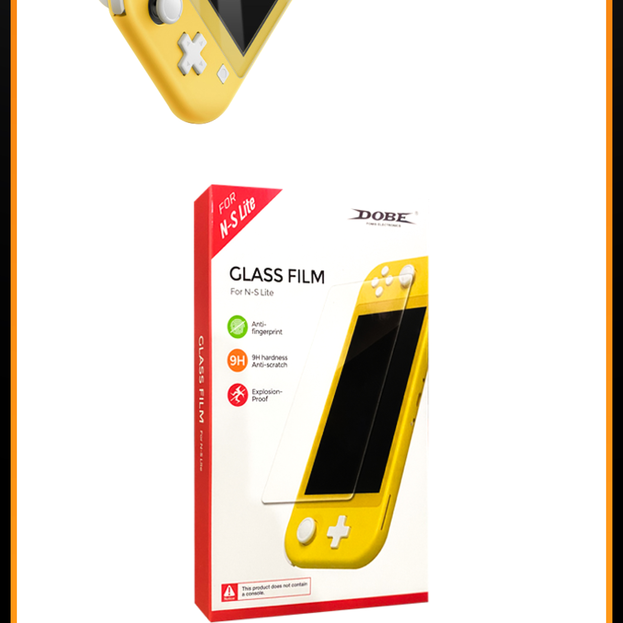 DOBE Nintendo Switch Lite Transparent Crystal Protective Clear Hard ...