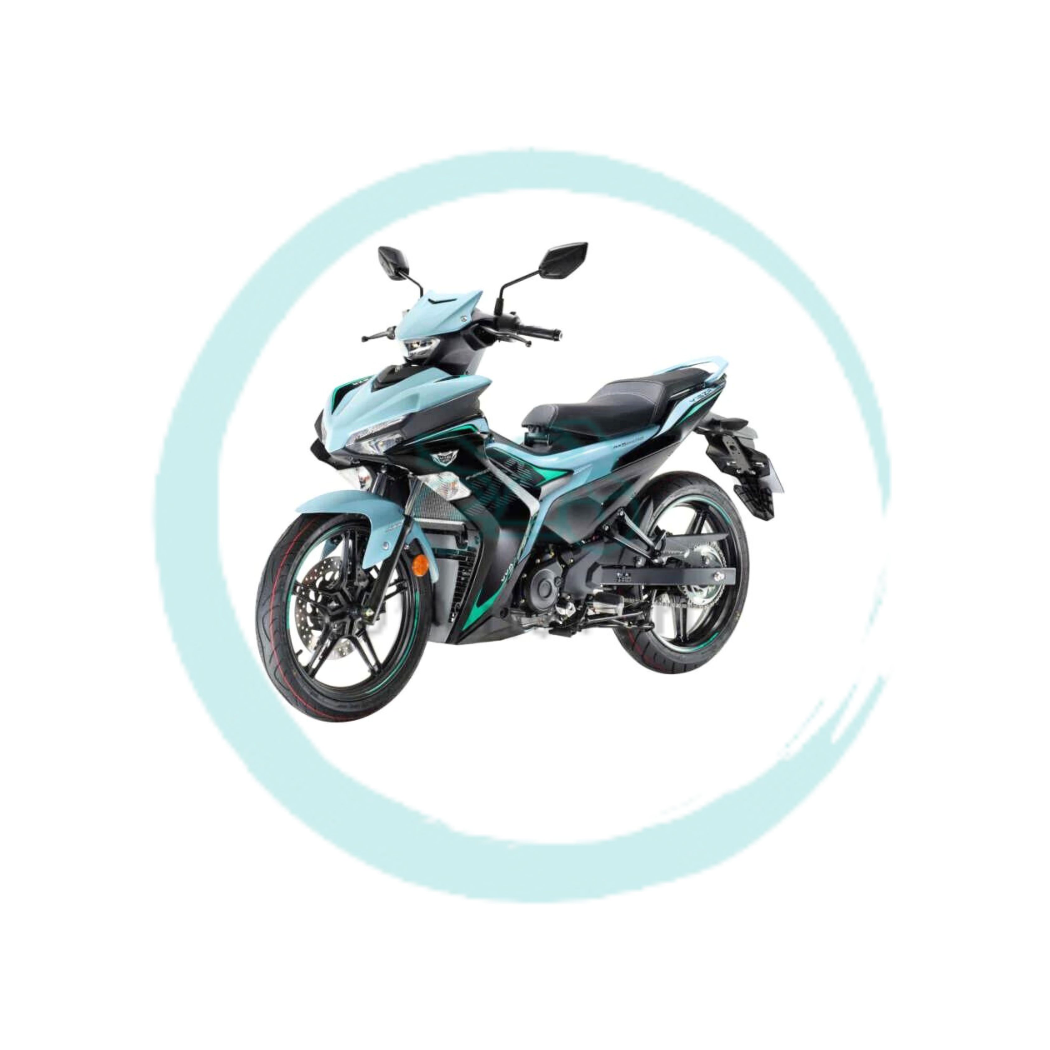 YAMAHA MOTOR Y16ZR V2 ABS Y16 V2 ABS BODY COVER SET STICKER SIAP TANAM ...