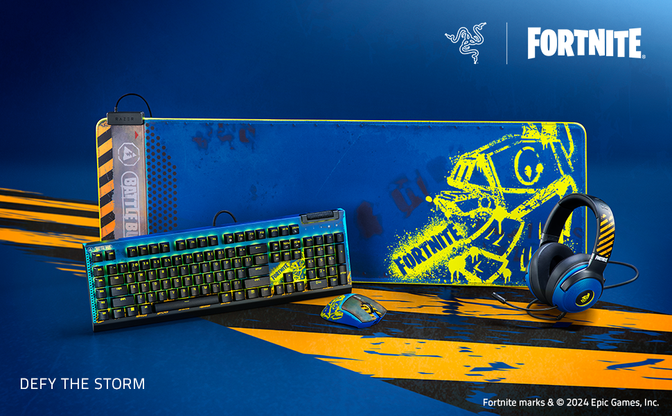 Razer Fortnite Edition Deathadder V3 Pro | Goliathus Extended Chroma ...