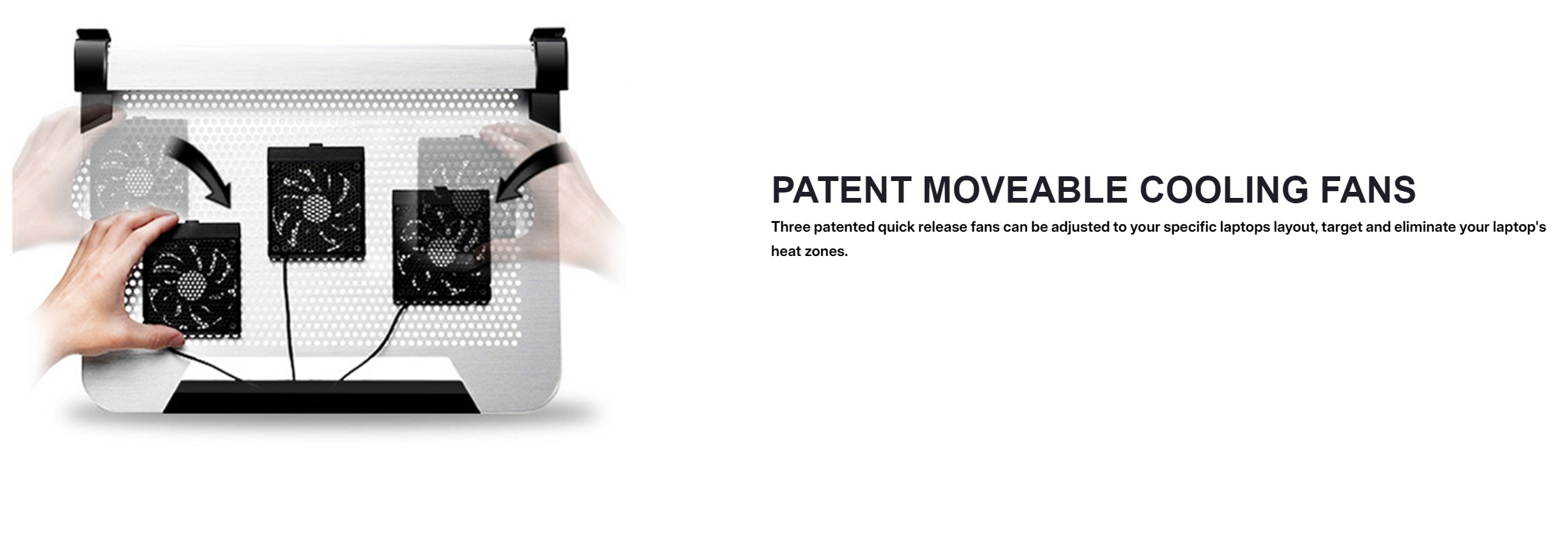 Cooler Master CM NOTEPAL U3 PLUS BLACK Notebook Laptop Cooling Cooler ...