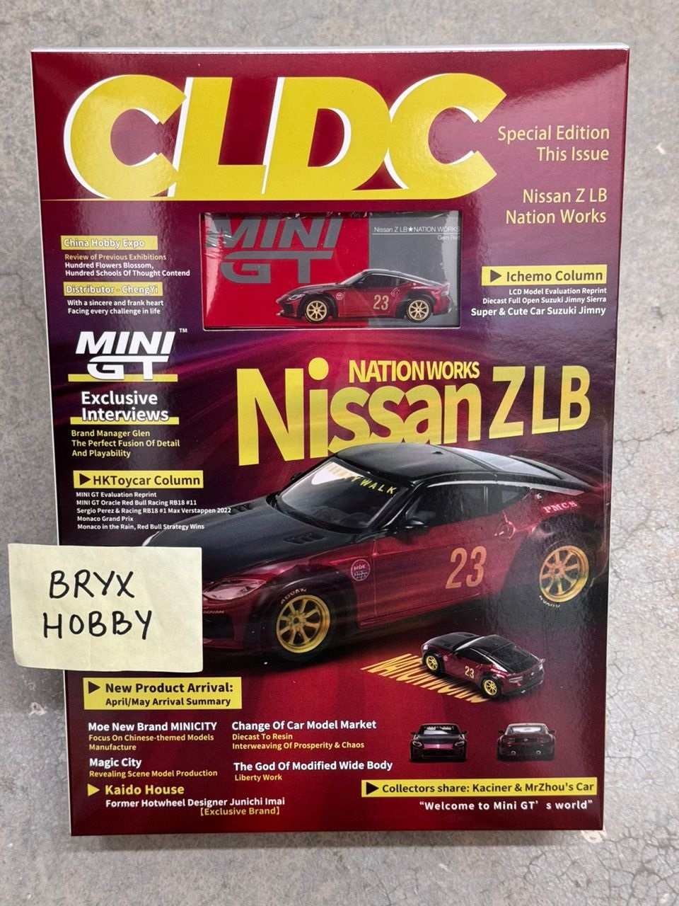 CLDC Book With Interview Mini GT Bundle With Nissan Z LB Nation Works # ...