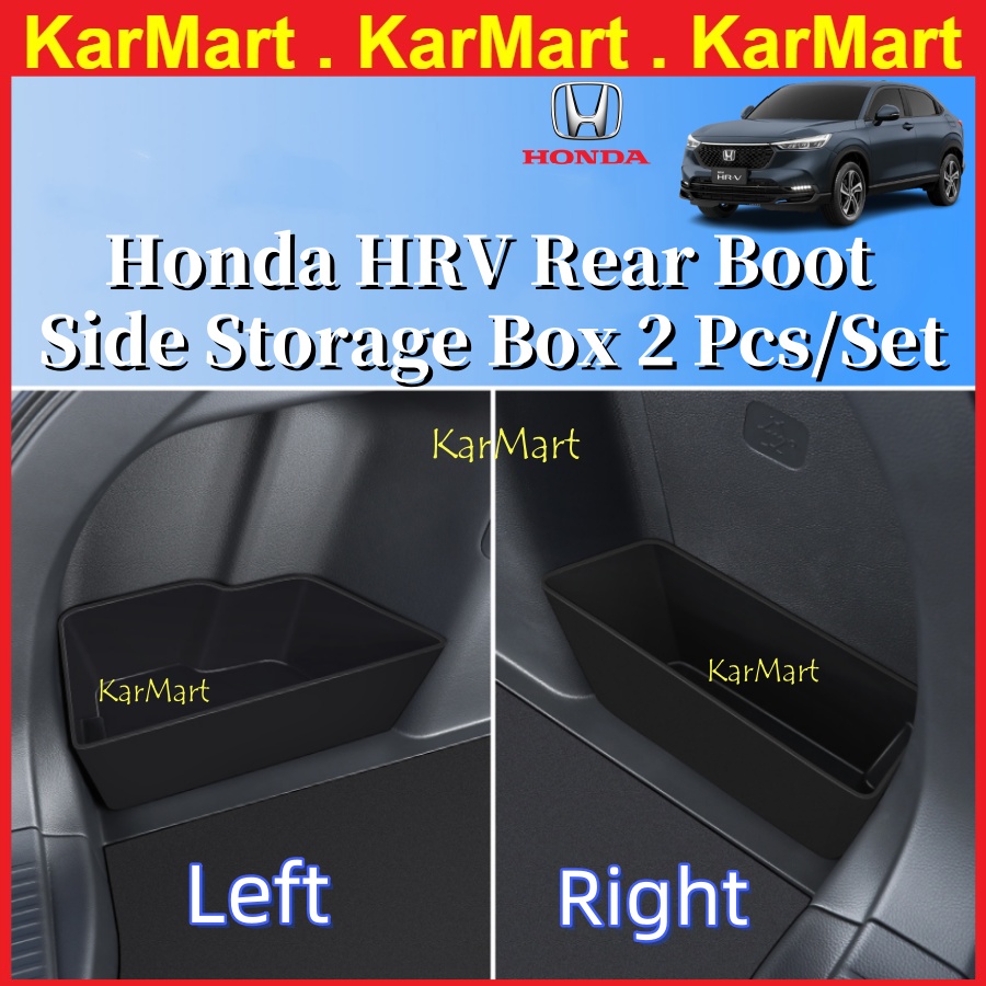 Honda HRV 2023 - 2026 2pcs Rear Boot Side Trunk Storage Box Car Auto ...