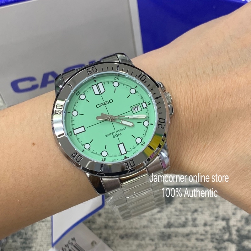 100% ORIGINAL CASIO MTP-VD01D-6BV/3B/3E1/3E2/4B/9E (6 COLORS) sporty ...