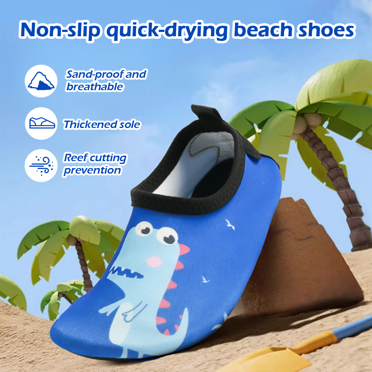 kids Beach Shoes Aqua Socks Swimming Water Sport Barefoot Sneaker Swim ...