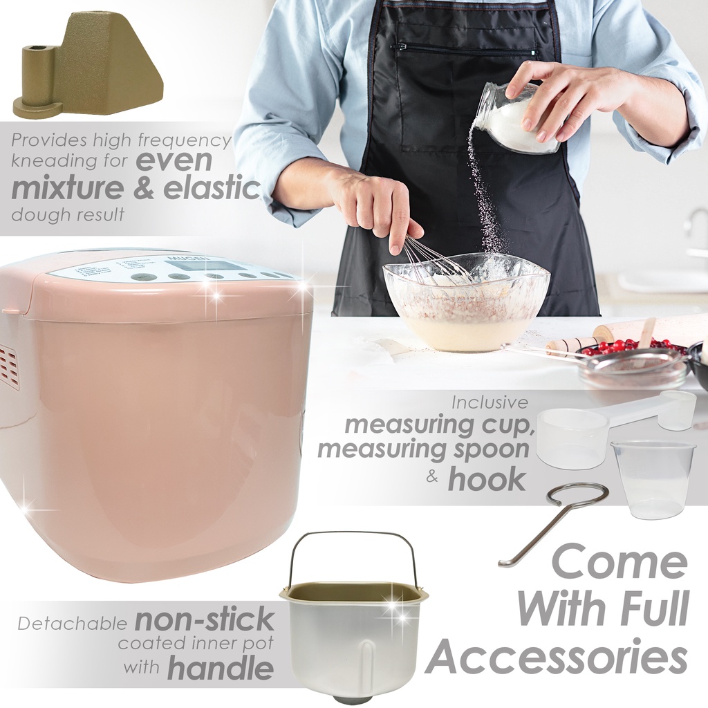 MUGEN Smart Bread Maker V2 (MBM-7000) | Bread | Mymy | Shopee Malaysia