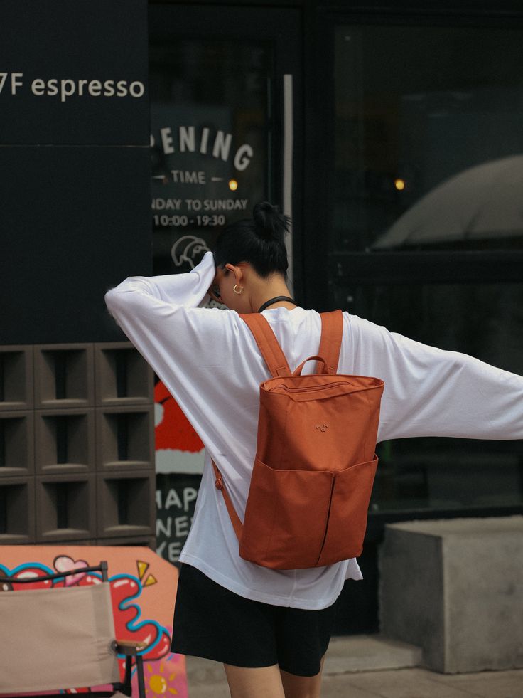 MAH Urban Beg Laptop Stylish Backpack Fesyen Ringan Beg Uniseks Kasual ...