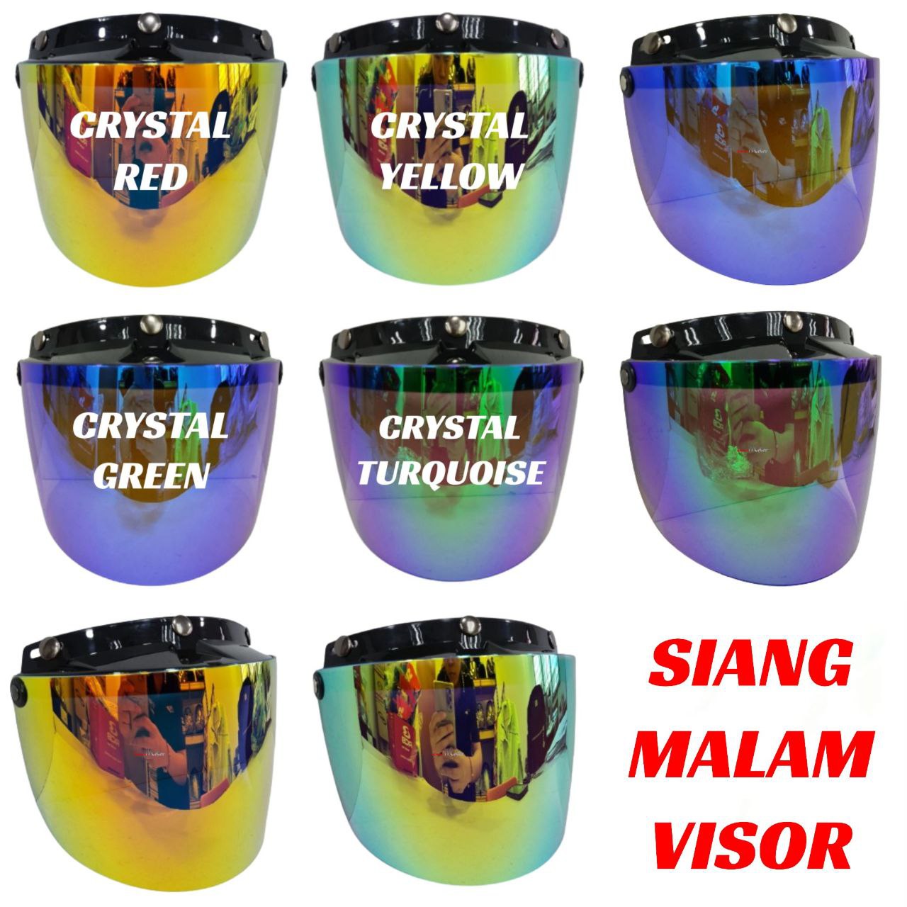 (SIRIM 57cm) MS88 Helmet Motorcycle ORIGINAL SIRIM Topi With SIANG ...