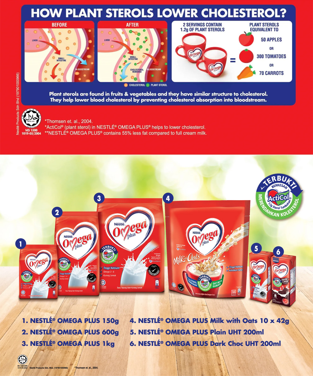 Nestle Omega Plus 600G | Shopee Malaysia