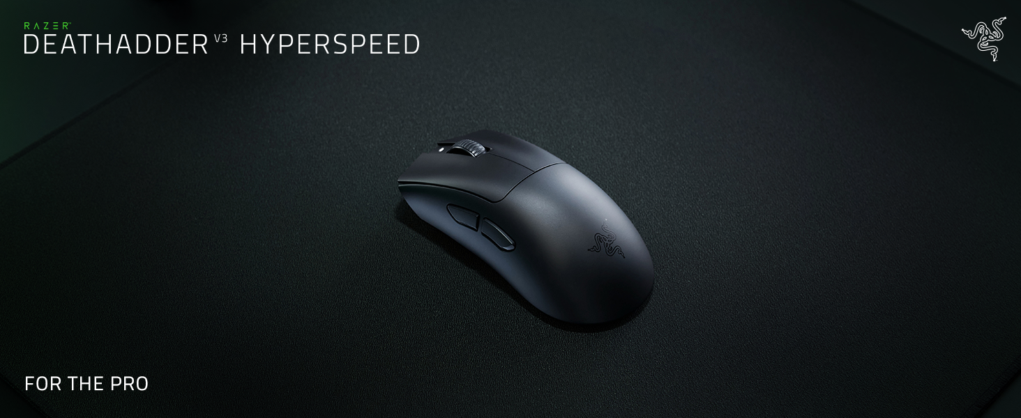 Razer DeathAdder V3 HyperSpeed Ultra-lightweight Wireless Ergonomic ...