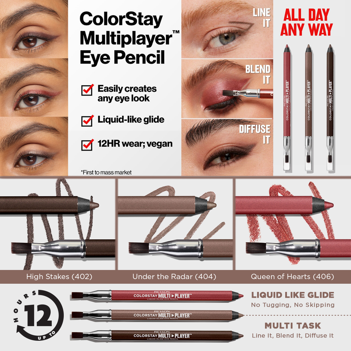 ColorStay Multiplayer™ Liquid-Glide Eye Pencil | Shopee Malaysia
