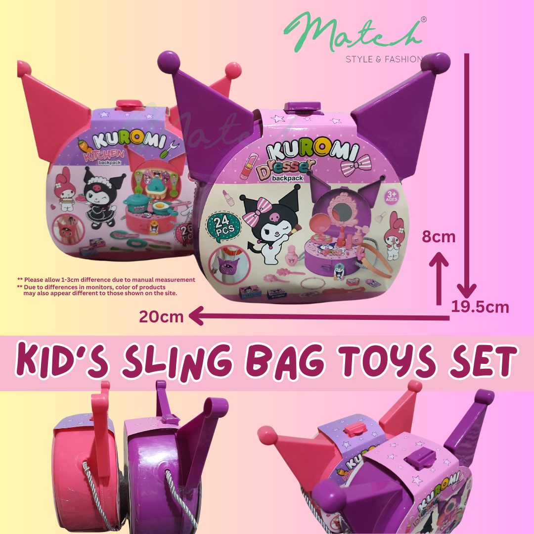Baby Kids Pretend Play Toys Kuromi Kitchen Dresser Make up Gift Set ...