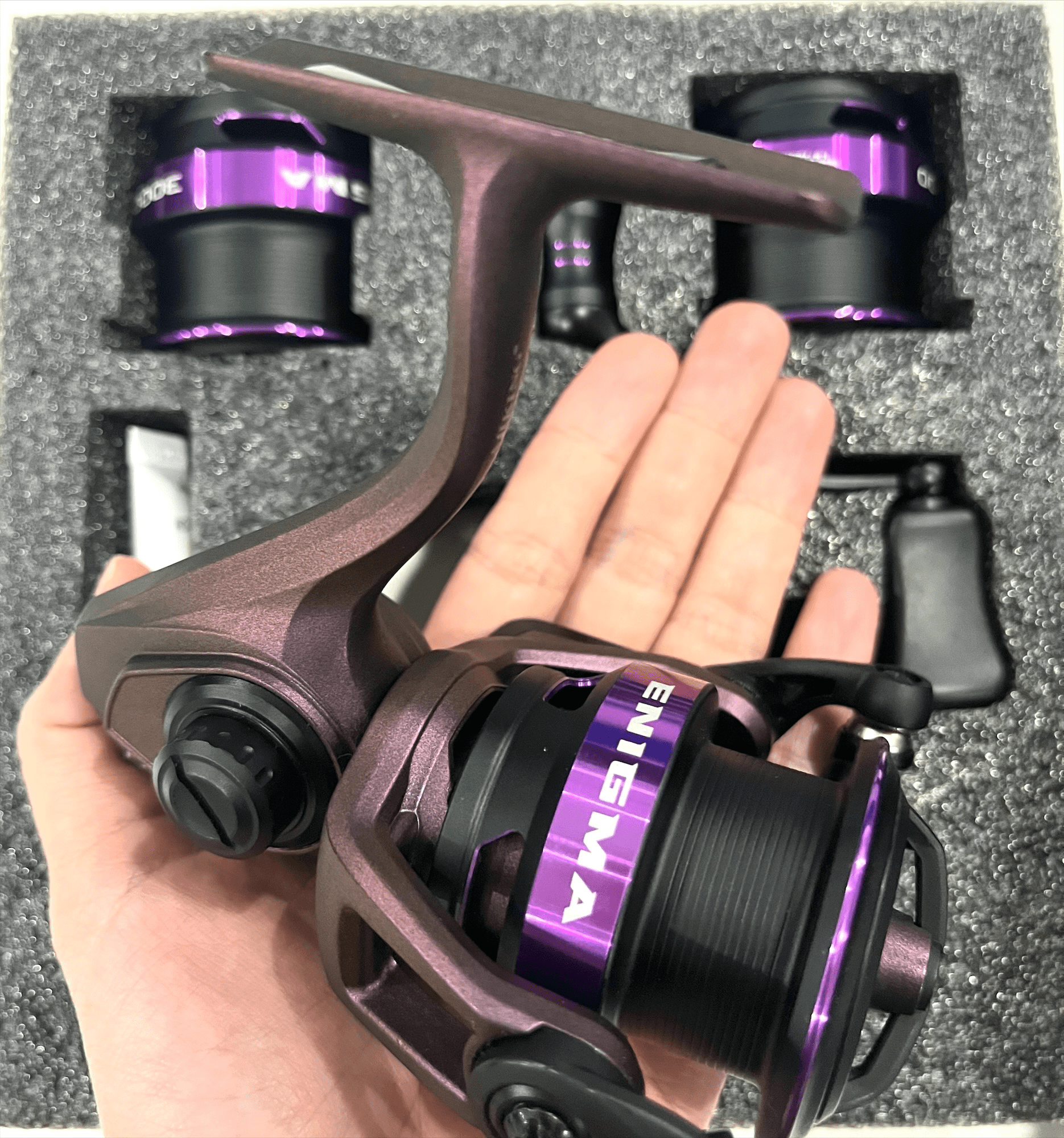 (8kg) Ajiking Enigma Pro 3000 Spinning Fishing Reel 9+1BB Lightweight ...