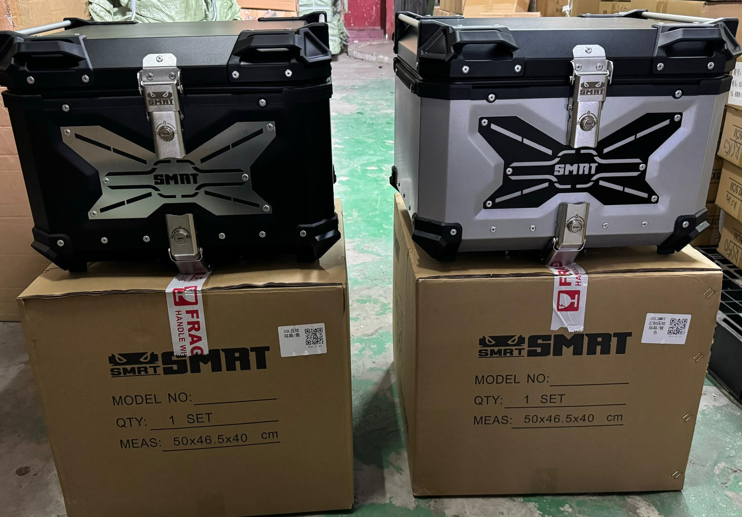 SMRT Top Box Motorcycle Box Motorcycle Top Box X Logo Racing Waterproof ...