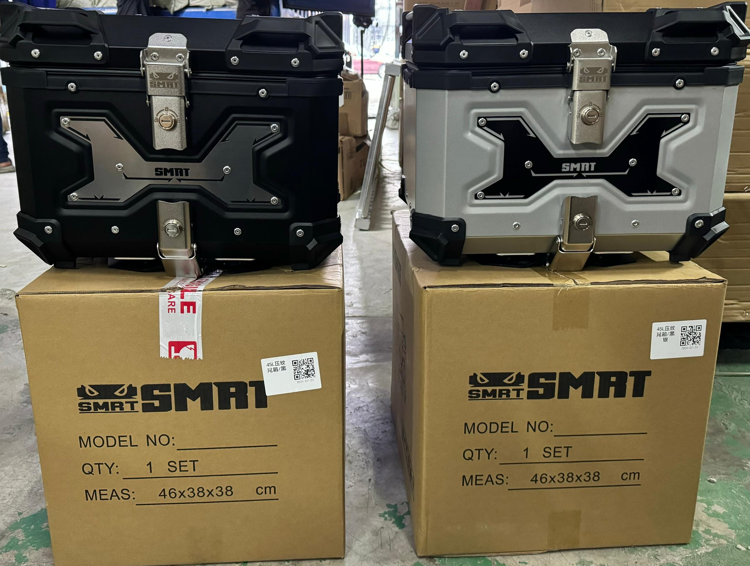 SMRT Top Box Motorcycle Box Motorcycle Top Box X Logo Racing Waterproof ...
