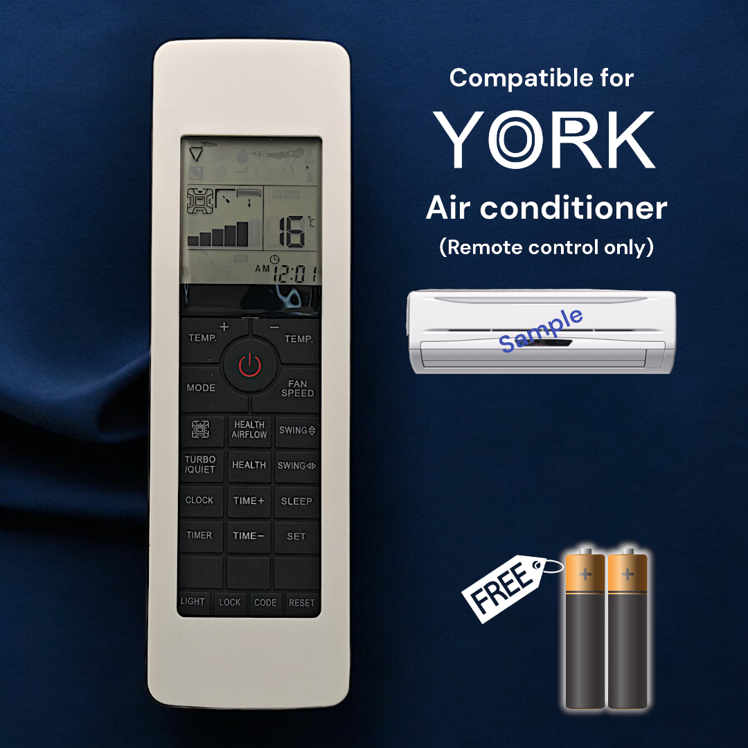 Compatible For York Air Cond Air Conditioner Replacement Remote Control ...