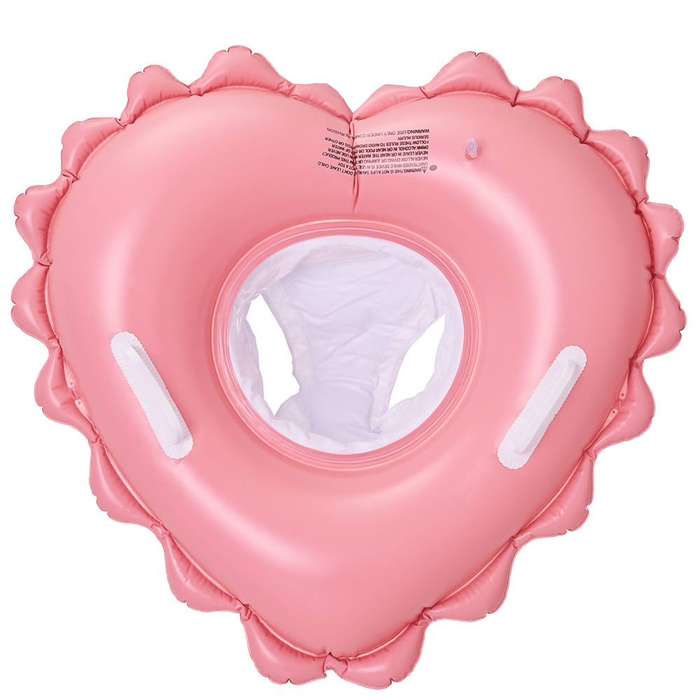 Ready Stock Heart Shape Float Seat Baby Ring Swim Inflatable Swimming Safe Baby Infant Swimming ...