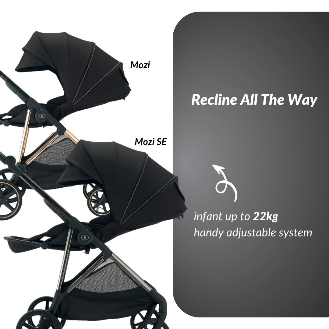 Koopers Mozi 2-Way Facing Baby Stroller | EN1888 | up to 22kg | 1-Year ...