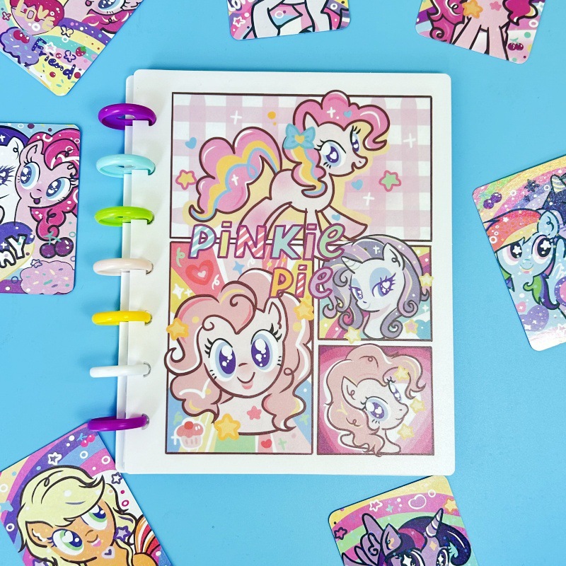 My Little Pony Card Book Album Card Collection Book 80 Cards Cute ...