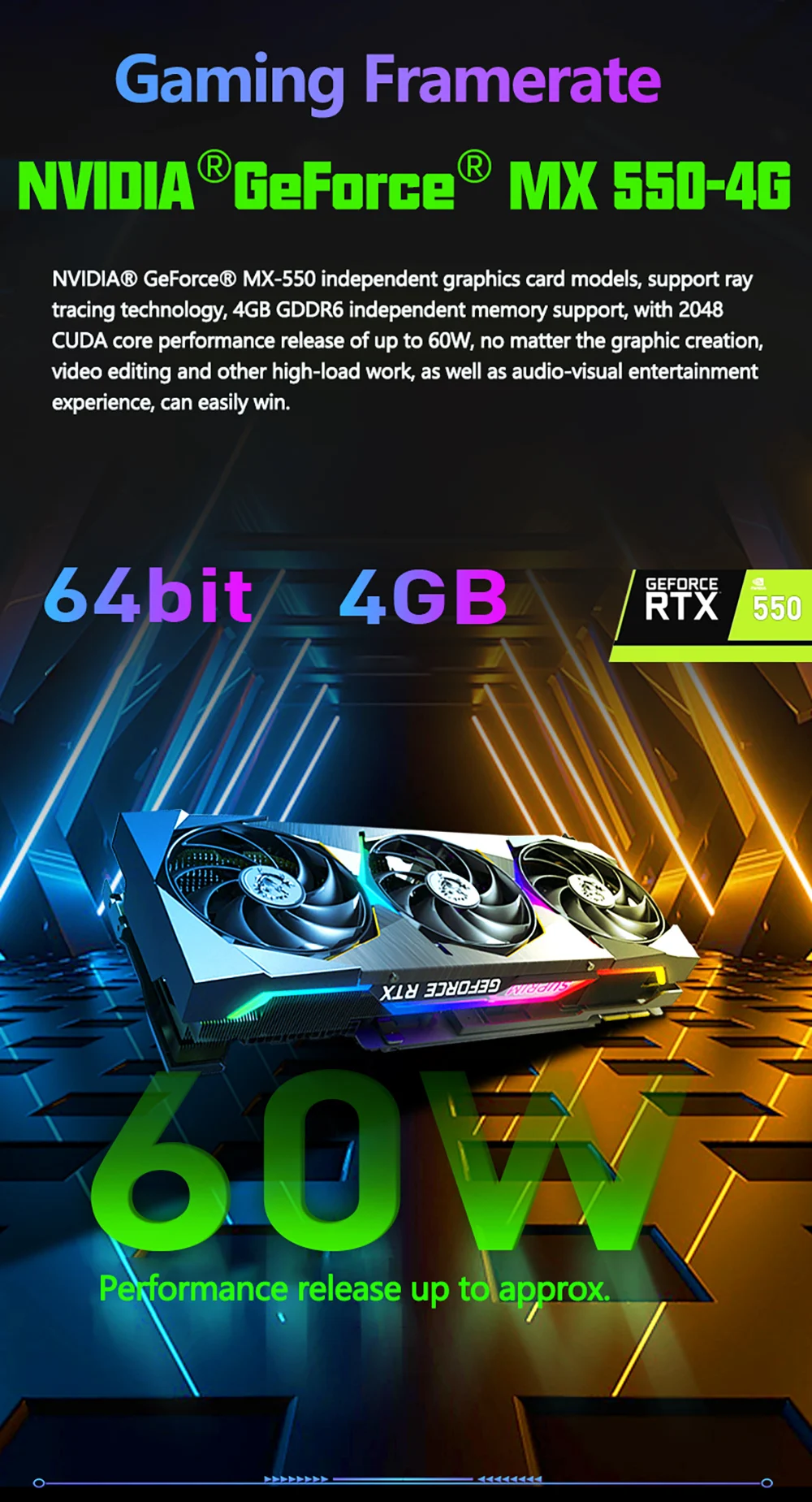 2026 ORE GT4 Intel i7 1360P Nvdia MX550 36GB DDR4 RAM 2TB SSD Computer ...