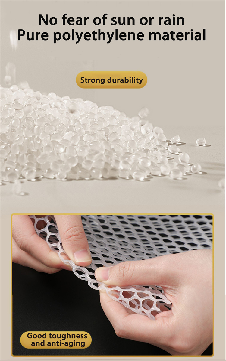 Jaring Pagar 0.5m/1m Width Pet Proof Plastic Safety Net Kucing Mesh ...