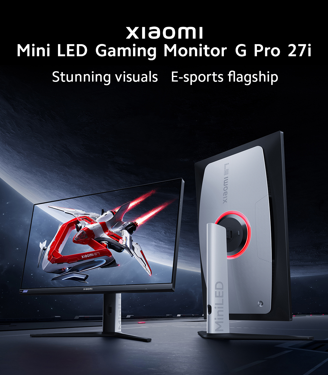 Xiaomi Mini LED Gaming Monitor G Pro 27i 2K 180Hz/1ms GTG/FreeSync/RGB ...