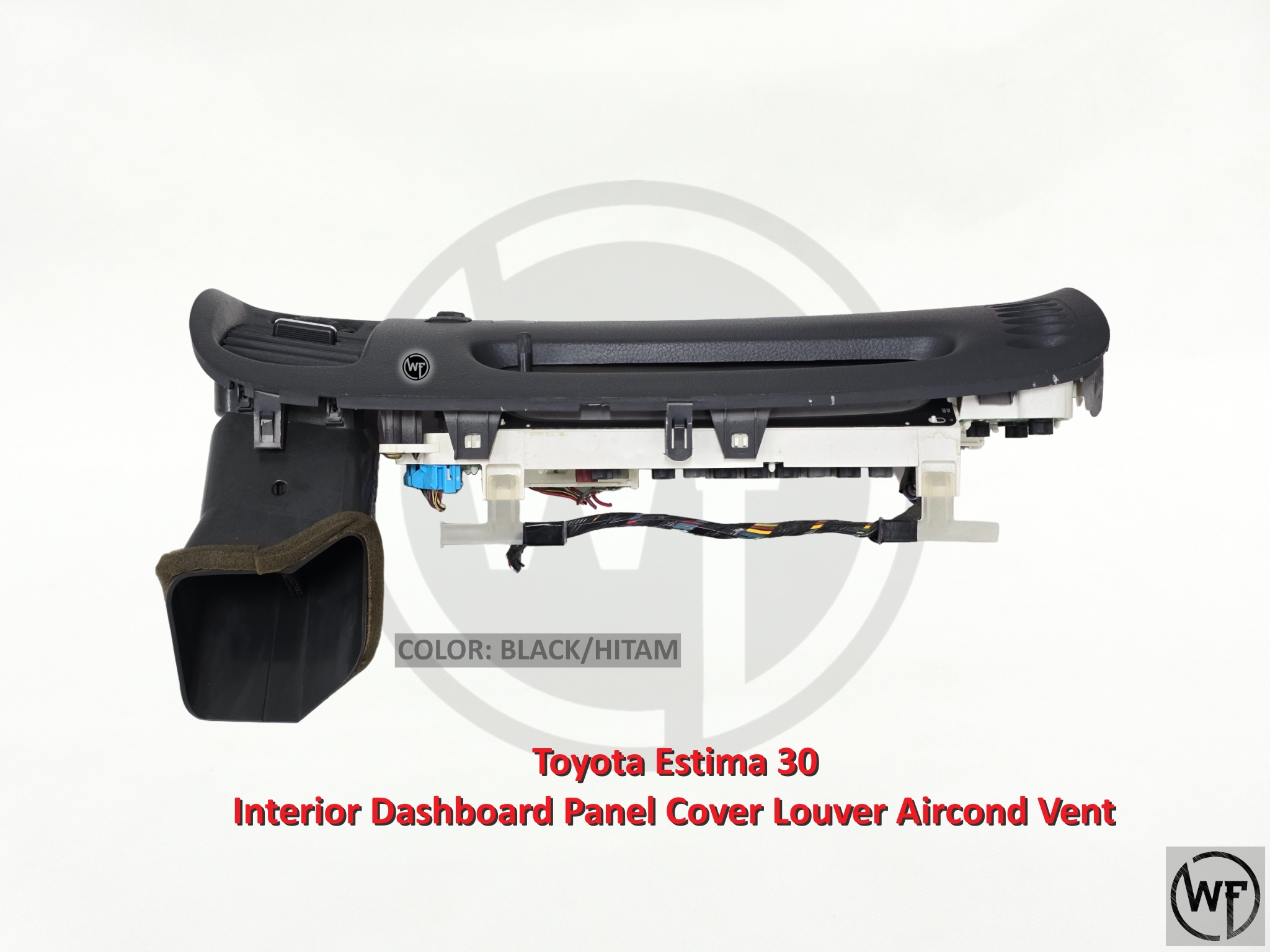 Toyota Estima ACR30 MCR30 Interior Dashboard Panel Cover Louver Aircond ...
