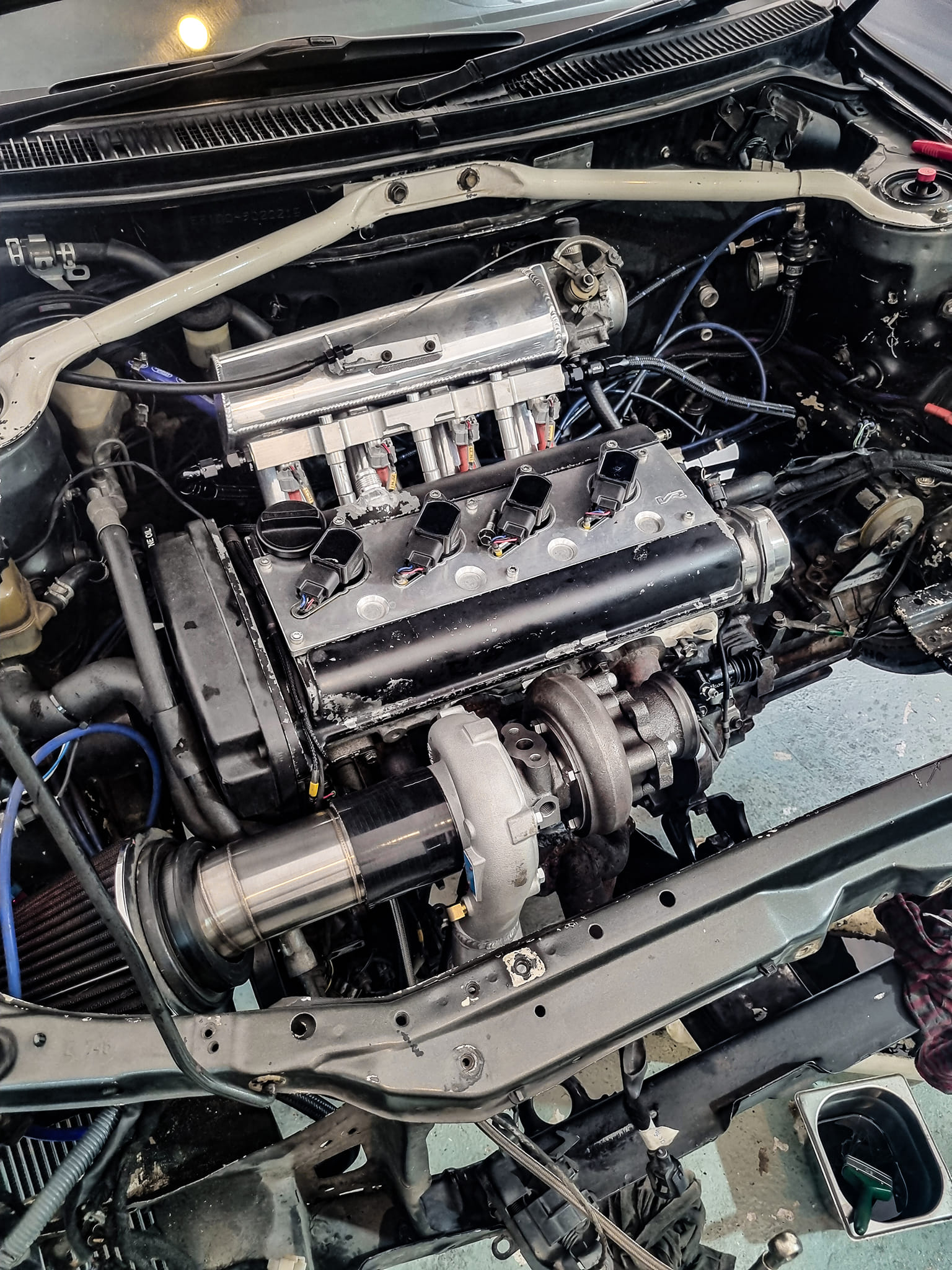 VR Intake manifold for Toyota 4AGE 20V with Fuel rail | Shopee Malaysia