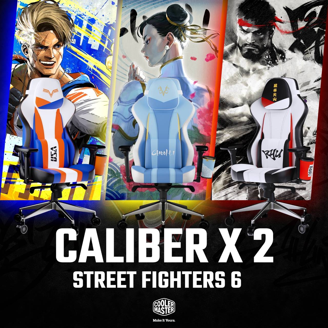 Cooler Master Caliber X2 SF6 Series Gaming Chair | Shopee Malaysia