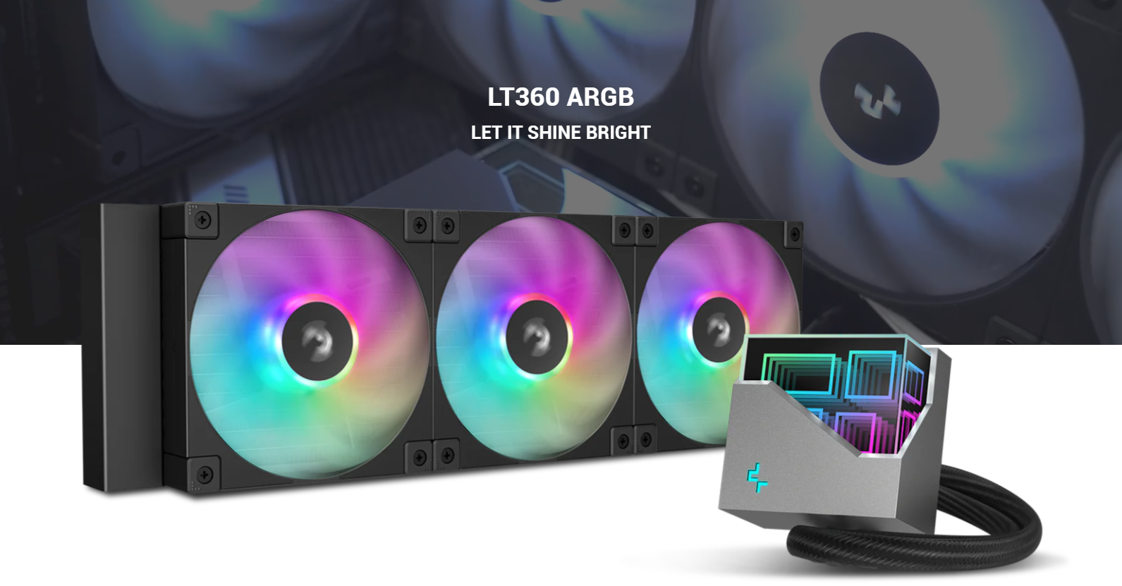 DEEPCOOL ARGB AIO Liquid Cooler LT240/LT360 | Shopee Malaysia