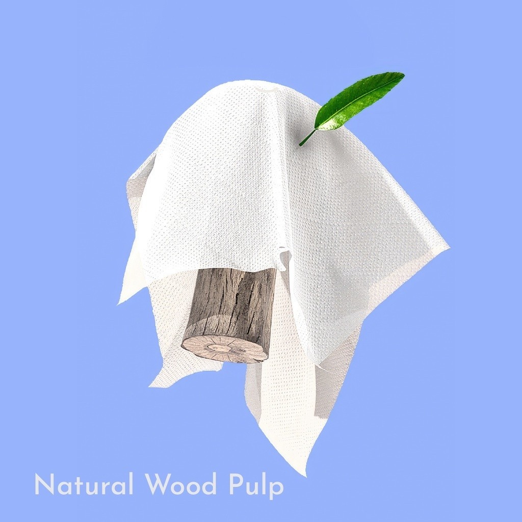 Soft Facial Tissue Paper Pack Tisu Paper Non-fluorescent Tissue 5ply ...
