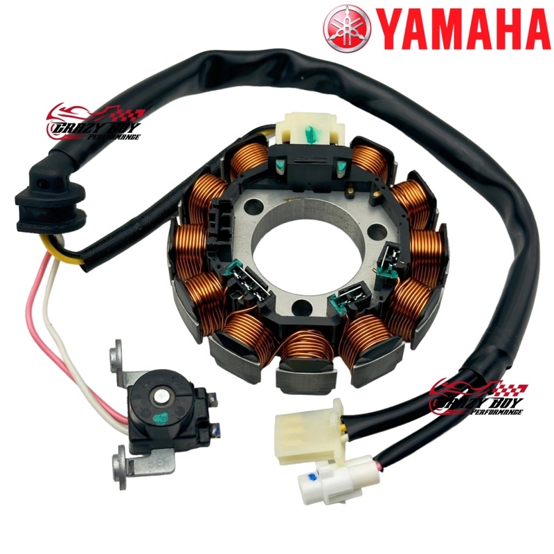YAMAHA LC135 COIL MAGNET FUEL COIL STARTER COIL MAGNET COIL LC135 LC4S ...