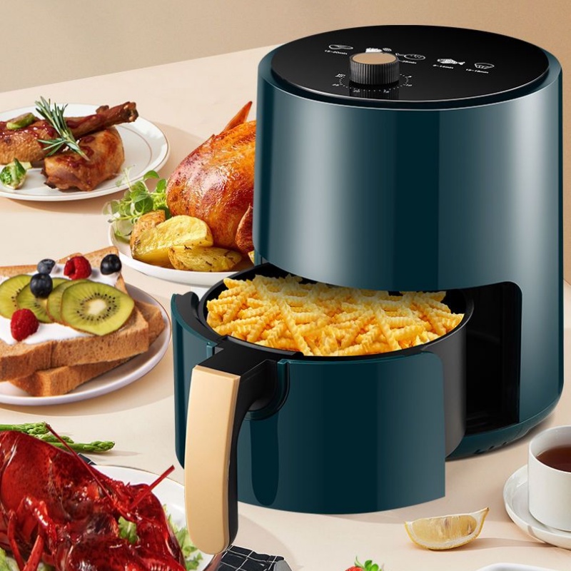 Air fryer Household Smokeless Toaster Timer Oil Free Roaster Breakfast ...