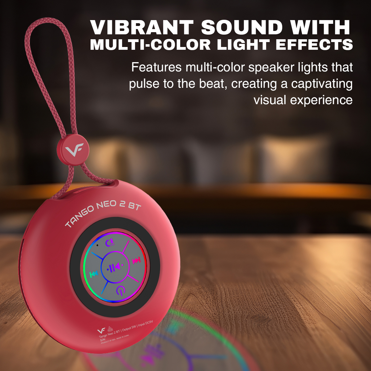 Vinnfier VF Tango Neo 2 BT Mini Portable Bluetooth Speaker 10W Output ...