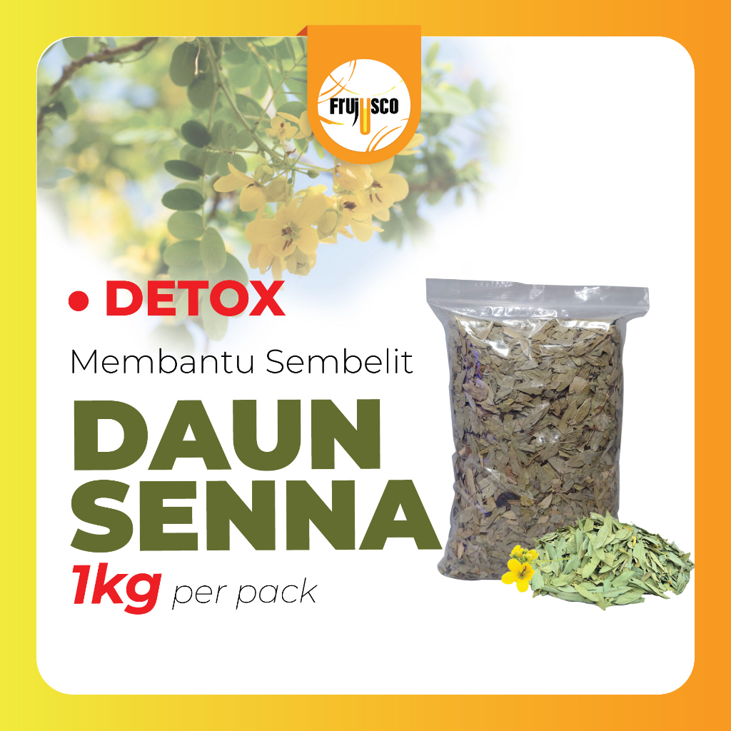 [1 Kg] Frujusco Senna Tea Original Wholesale Herbal Diet Slim Detox ...