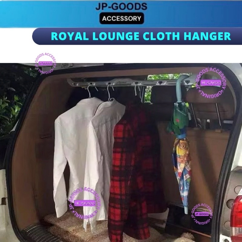 Toyota Alphard Vellfire 30 Rear Trunk Top Royal Lounge Cloth Hanger Bar ...