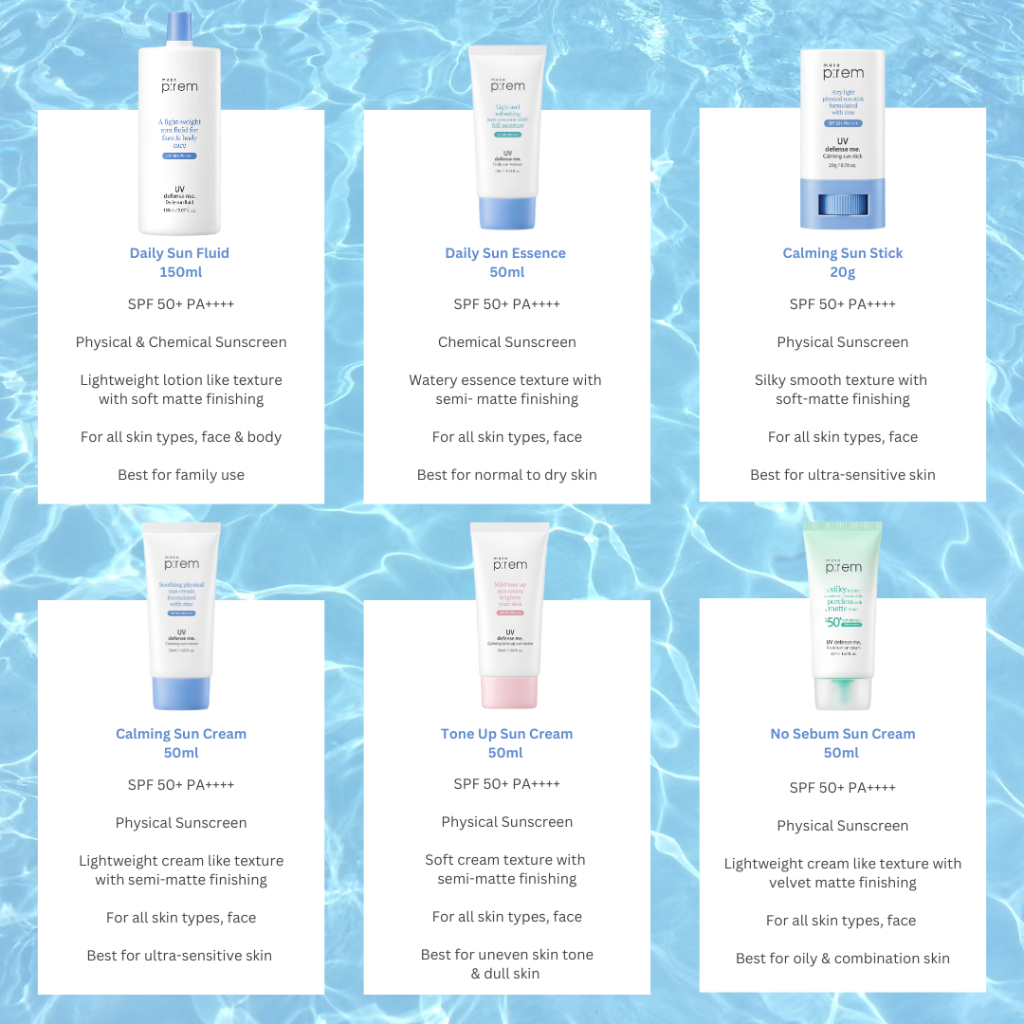 Make Prem UV Defense Me. No Sebum Sun Cream 50ml | Shopee Malaysia