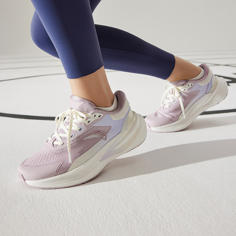 ANTA Women Running Shoes 1224C5536-3 -Pink/Ivory White (Kasut Larian ...