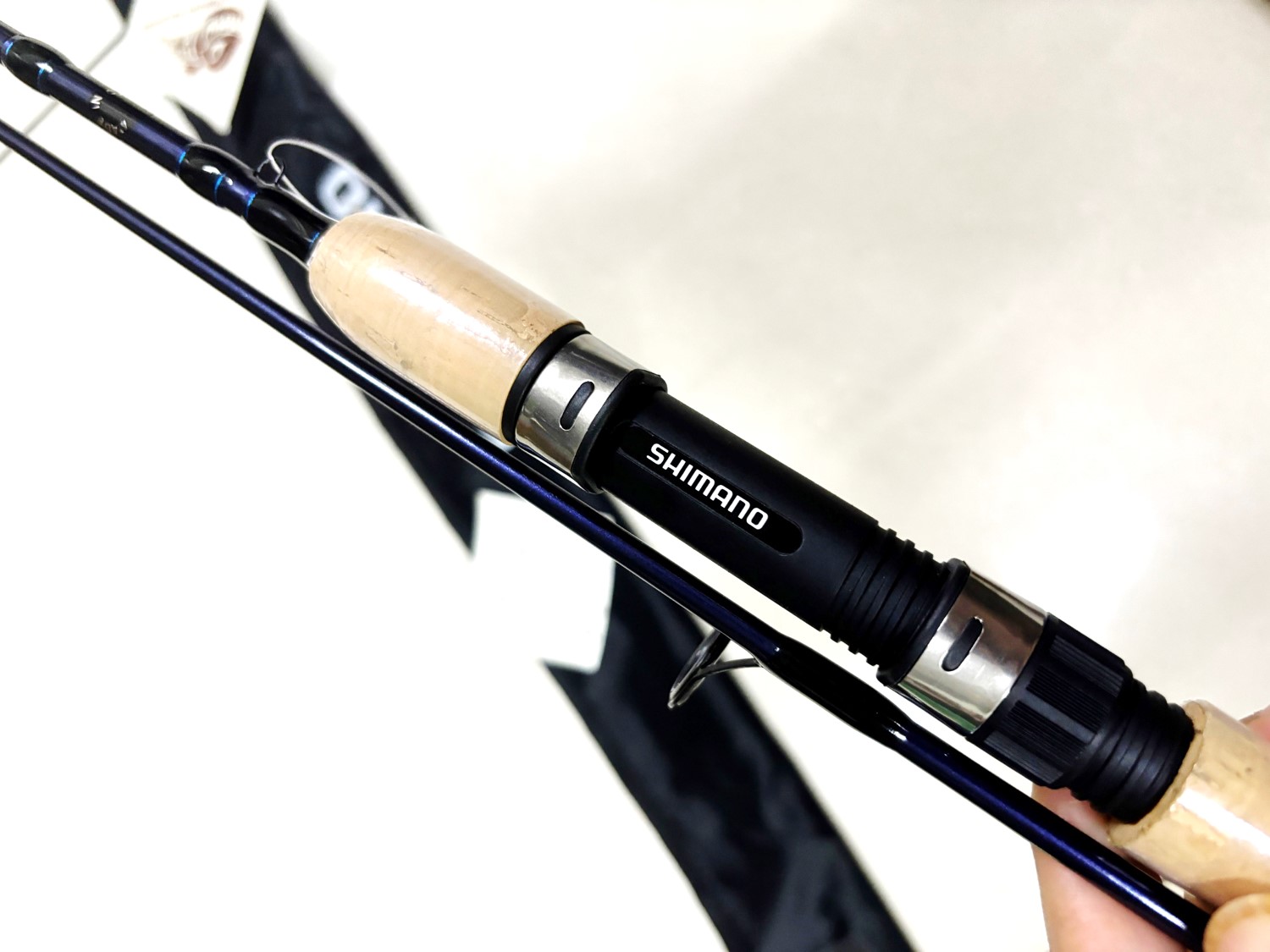 SHIMANO STIMULA S60MC S60ML2S S662ML2C Spinning Fishing Rod Joran, PVC ...