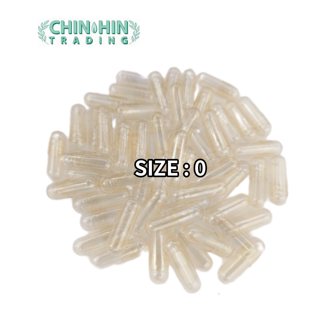[NASHMIR] Kapsul Kosong 空胶囊 Empty Capsule(clear / size 0 / 1000pcs ...