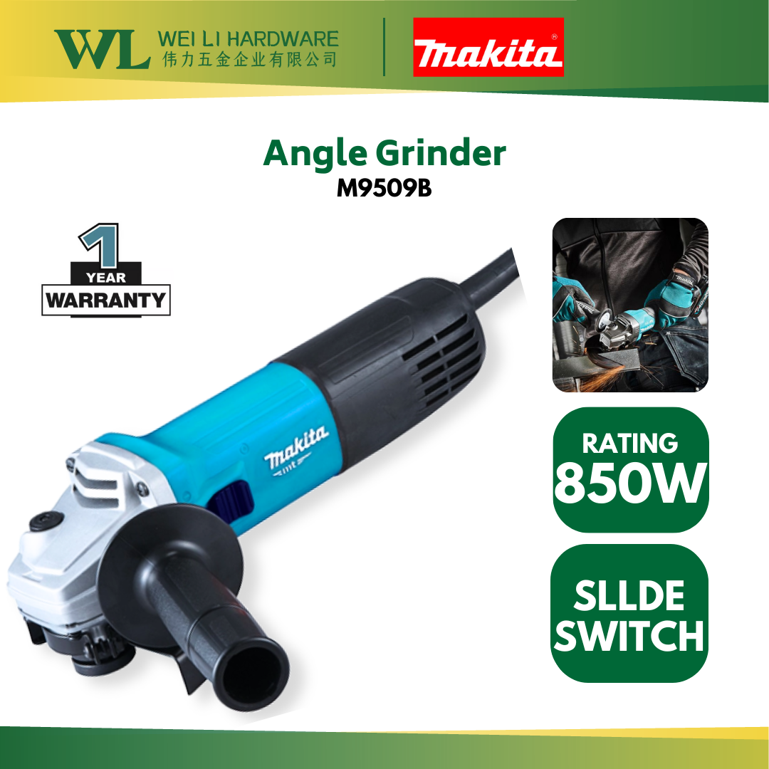 Makita MT M9509B Angle Grinder 850W / mesin grender grander heavy mesin ...