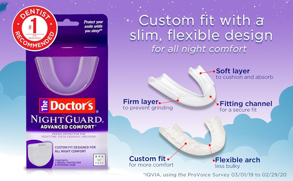 🇺🇸 USA The Doctor's Advanced Comfort Night Guard | Mouth Guard for ...