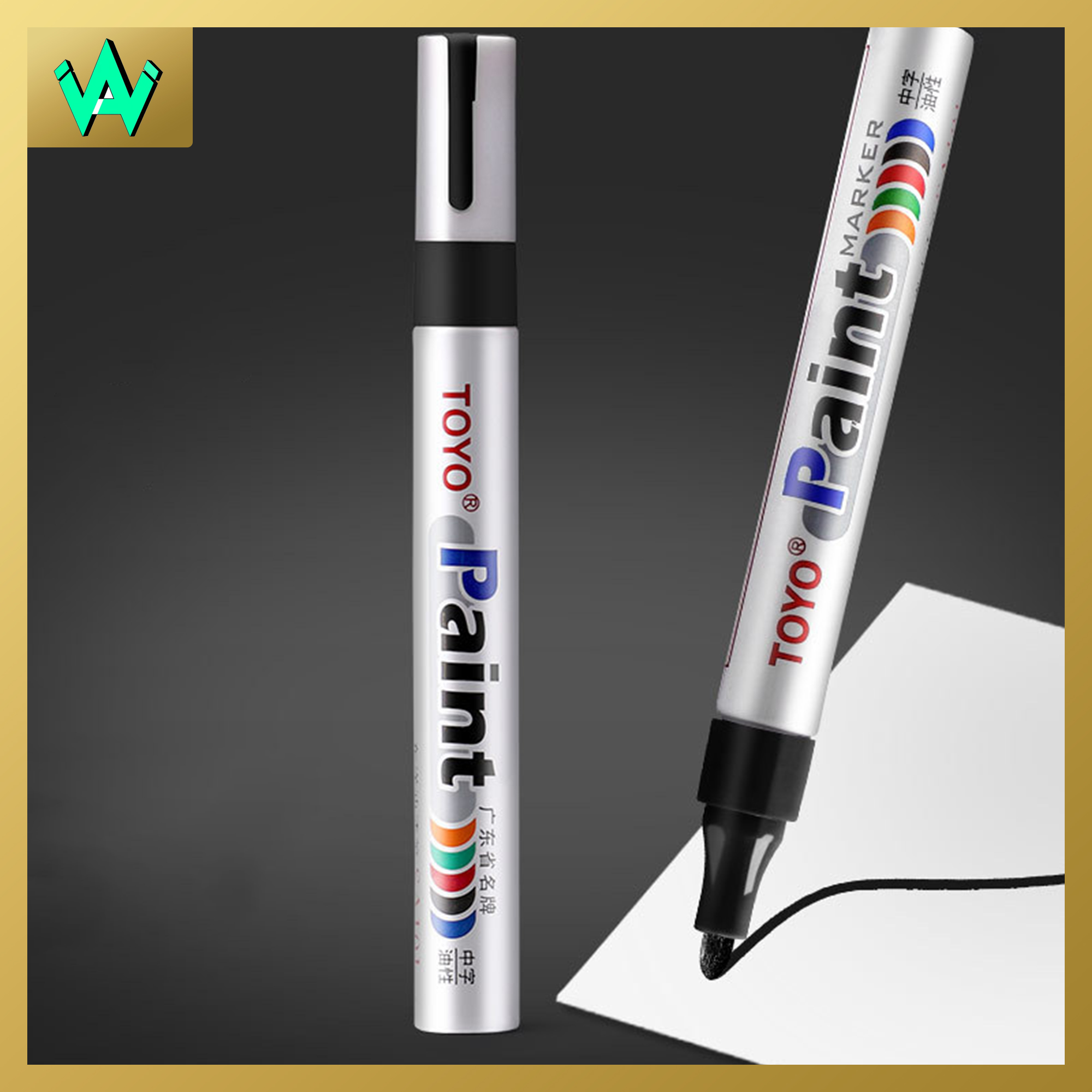 TOYO Waterproof Paint Marker Pen Permanent Universal Car Tyre Tread ...
