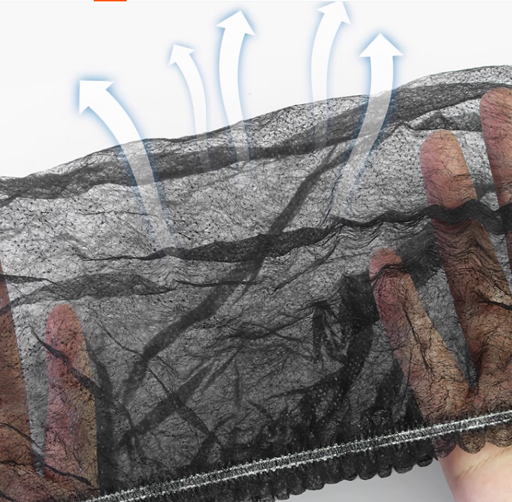 Mop cap 21" Hair Net 21" Clip Cap Bouffant Cap elastic Hair net ...