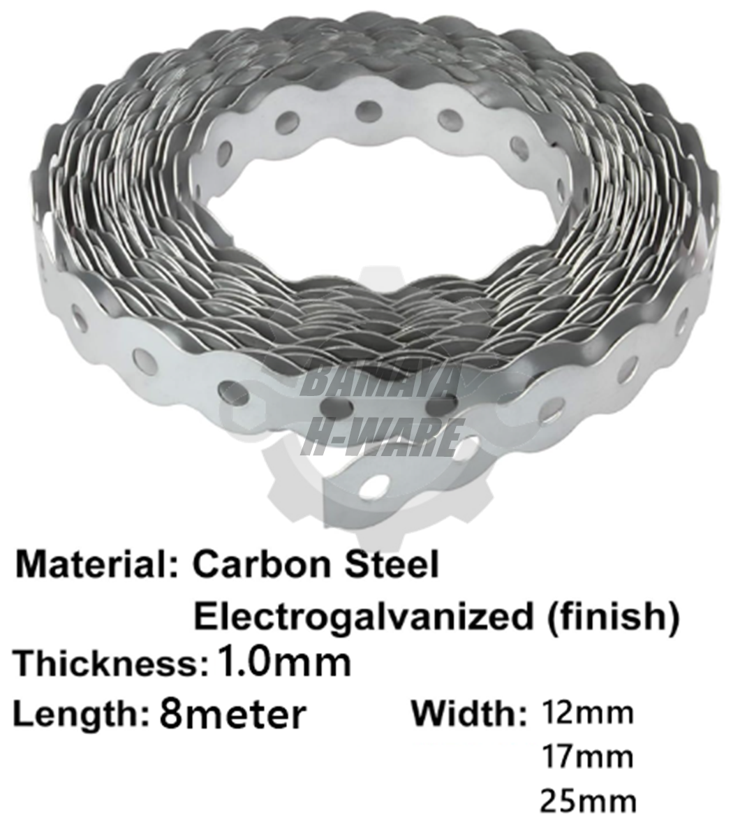 TOYO Multi Usage Steel Band. (1roll) Galvanized Steel Strapping Band ...