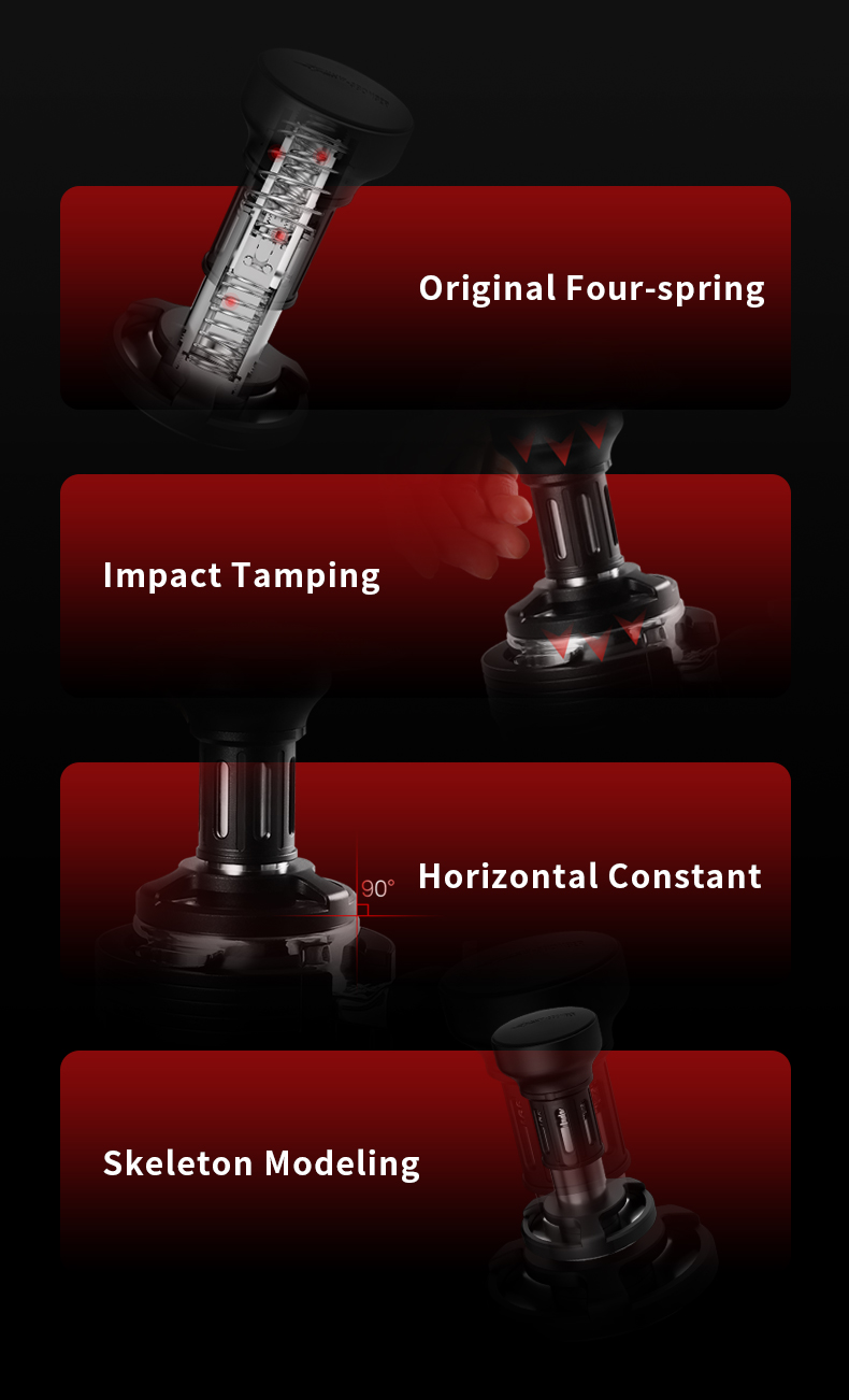 MHW-3Bomber Yu Series Impact Tamper 51MM 53.35MM 58.35MM | Shopee Malaysia