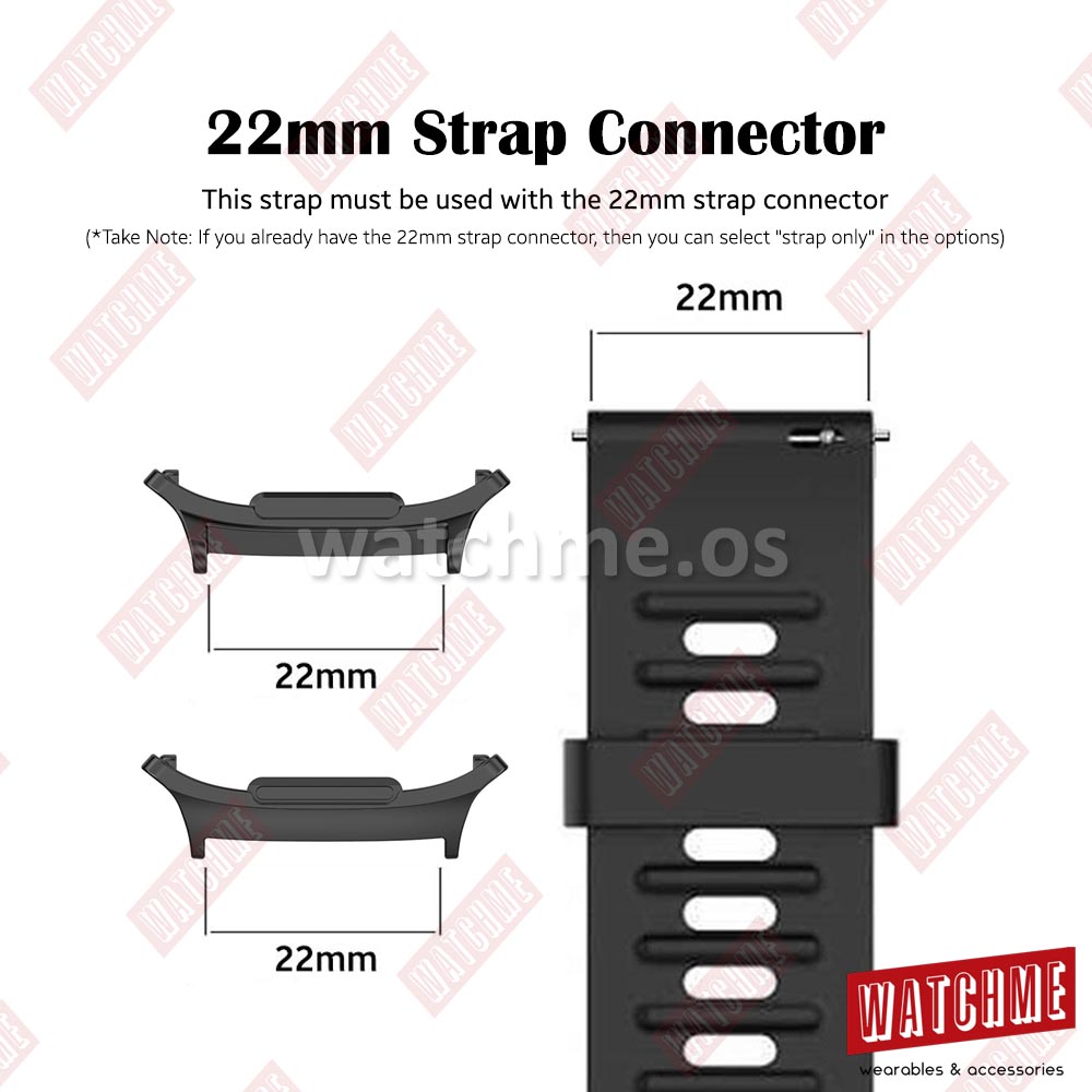 Samsung Galaxy Watch Ultra Strap, Slim Fit Strap, Antiskid Series 22mm ...