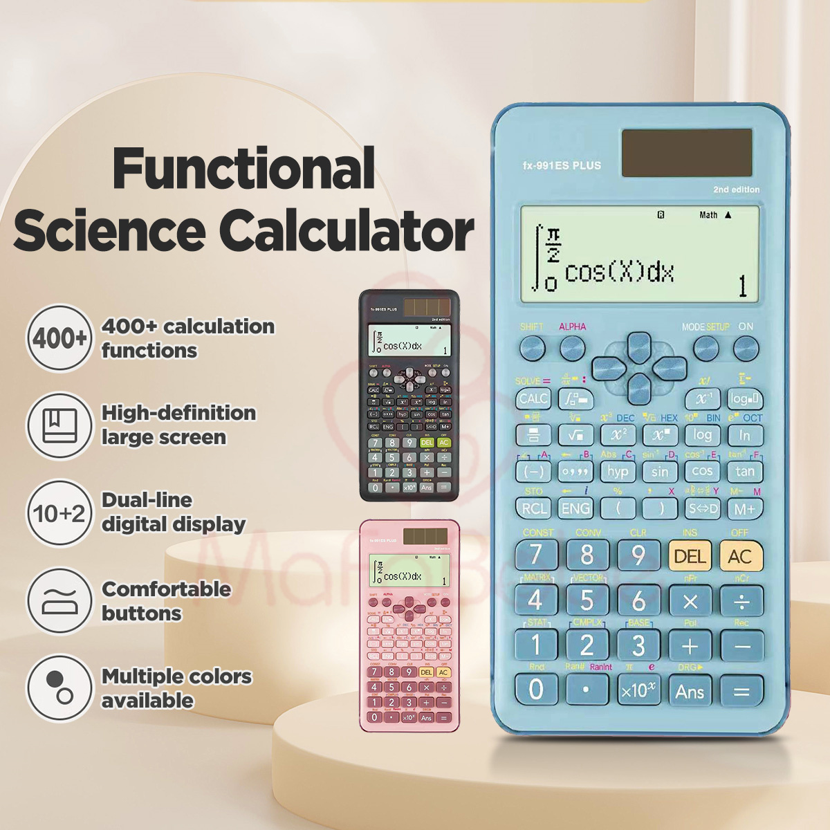 Casio Multifunctional scientific calculator FX-991EX High School ...