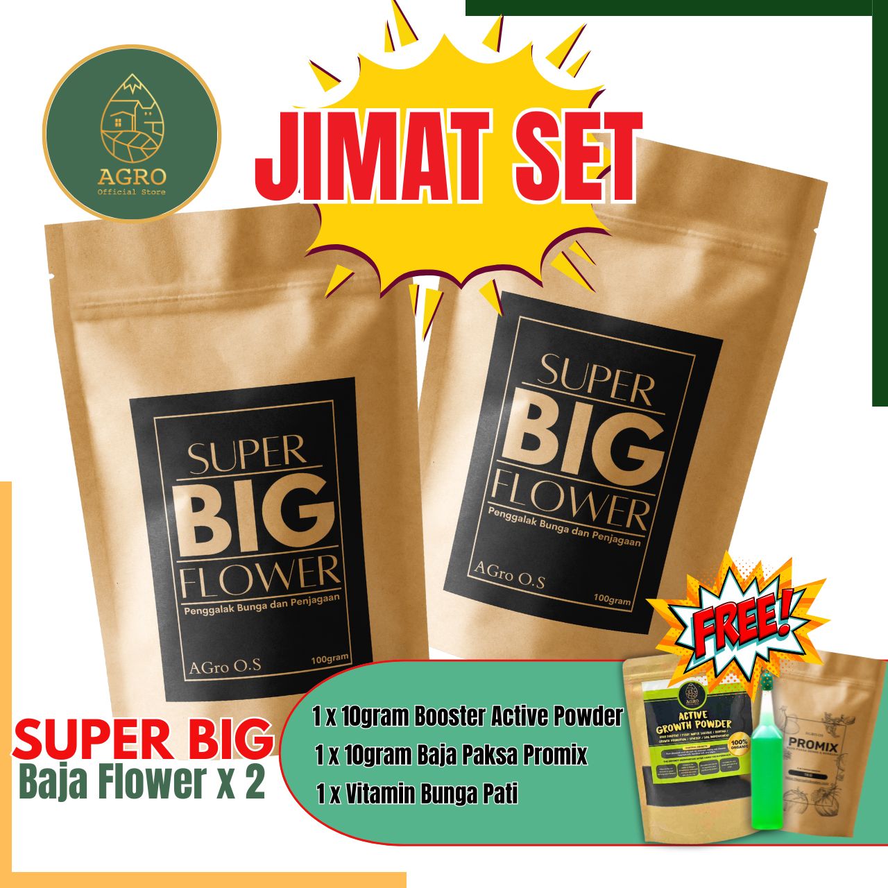 Agro Bunga | Baja | Baja Bunga | Organic | Subur | Fertiliser ...