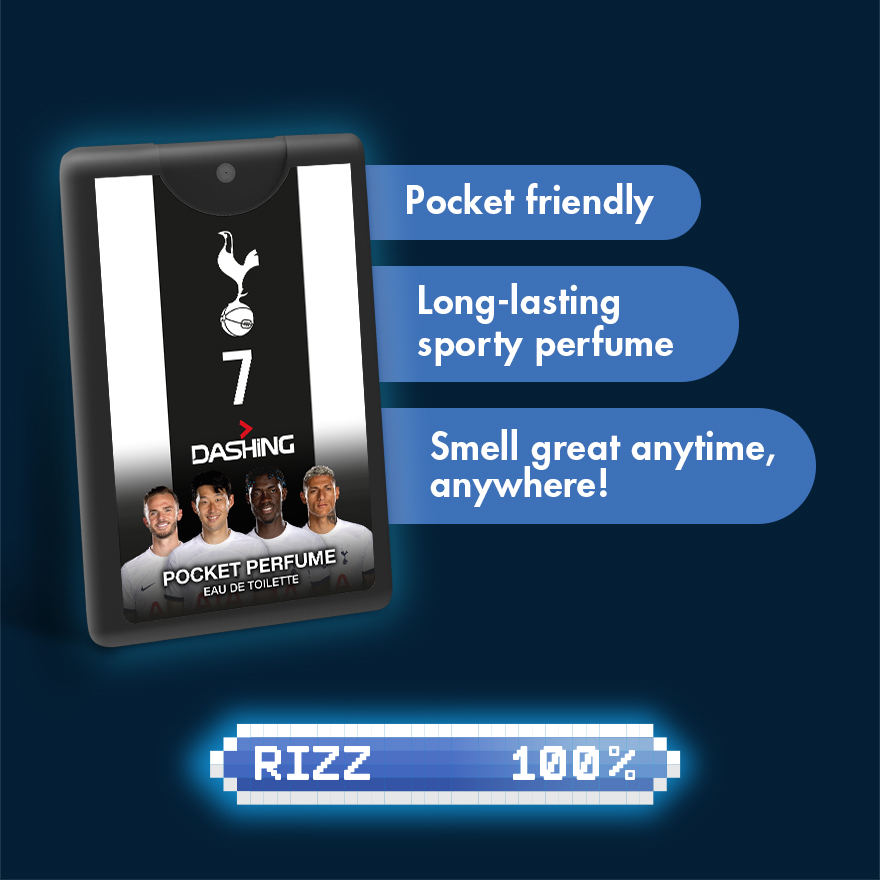 DASHING Tottenham Hotspur Pocket Perfume EDT 7 18ml | Shopee Malaysia